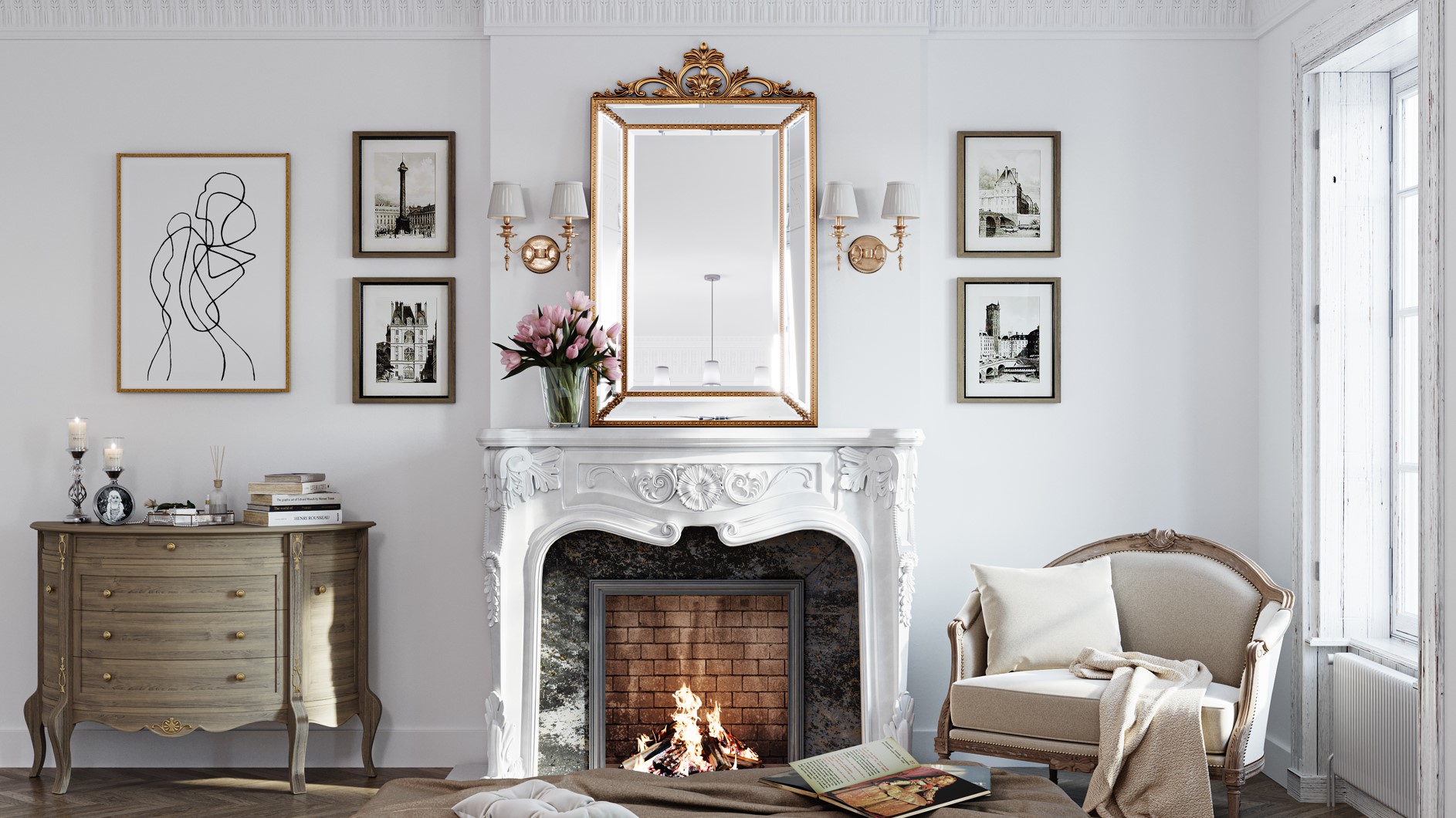 Timeless Elegance: 13 Inspired Ideas for Parisian Apartment Decor in ...